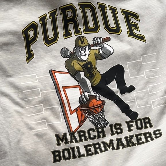 Tops | Vintage March Is For Boilermakers Purdue University Basketball ...